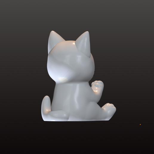 🐱 Chibi Cat Reading Buddy with Removable Book・ STL File for 3D printing ...