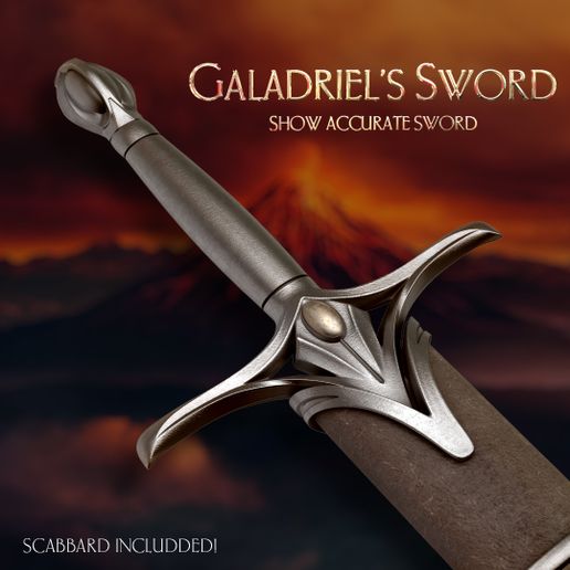 🗡️ Galadriel's Sword - Show Accurate: Lord of the Rings - The Rings of ...