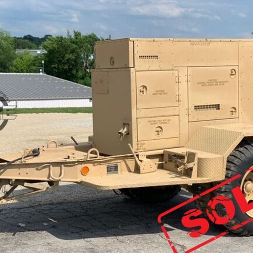 🪖 15 KW MEP-804A DIESEL MILITARY TACTICAL QUIET GENERATOR in 35 th ...