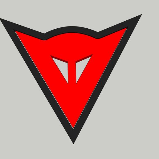 STL file Dainese Logo 🏍️ ・3D printable model to download・Cults