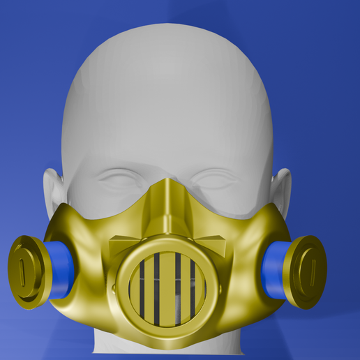 👾 Arcane enforcer mask・ 3D File for 3D printing・Cults