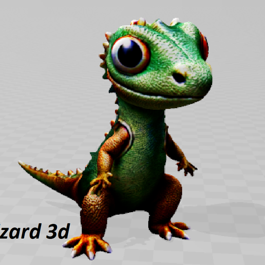 Arquivo grátis STL figura lagarto 3d 🖨️ ・design para impressão 3D para ...