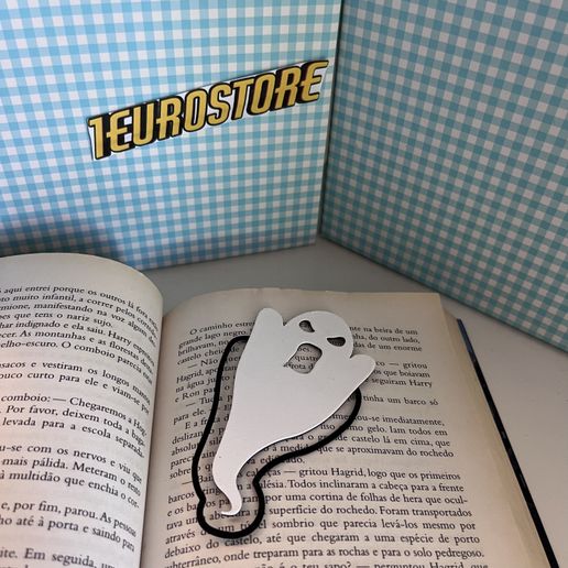 STL file GHOST BOOKMARK 👻 ・3D printable design to download・Cults