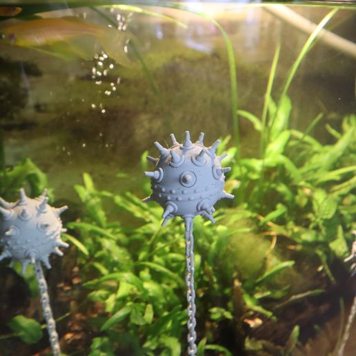 🐠 aquarium floating mine・Free STL File for 3D printing・Cults