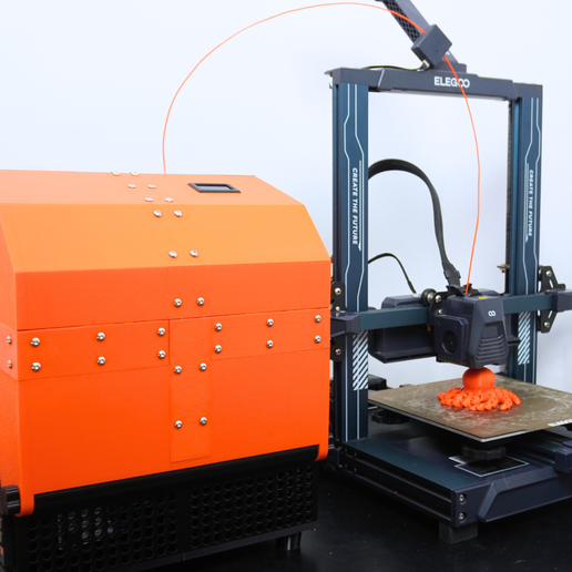 🪢 AeroDry - 3D Printed Filament Dryer & Storage Solution・ 3D File for ...