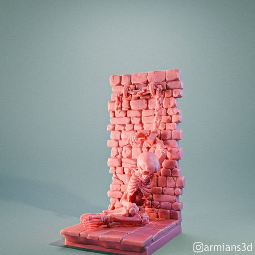 3D file Crazy Skeletons - Skeleton 21 💀 ・3D print design to download・Cults