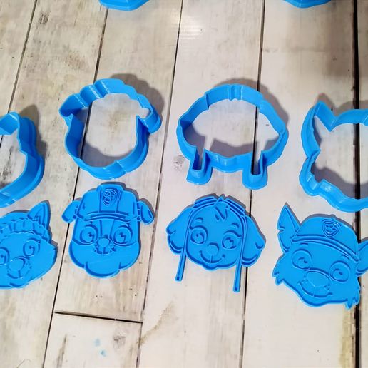 STL file Paw Patrol Cutters・Model to download and 3D print・Cults