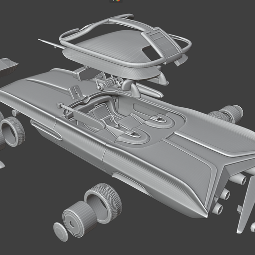 🚙 Ford Seattle ite XXI 1962・ STL File for 3D printing・Cults