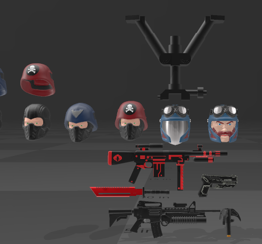 ⚙️ Custom 1/12 Classified Viper Gear・Free 3D File for ・Cults