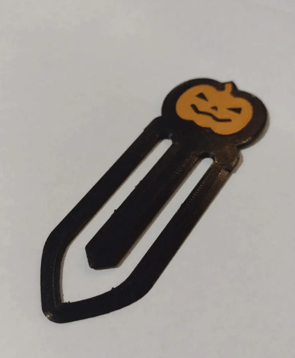 Free STL file Halloween bookmark 🎃 ・3D printing model to download・Cults