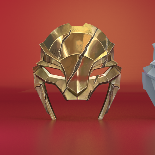 STL file Mask 02 Ambessa Medarda 🪖 ・3D print design to download・Cults