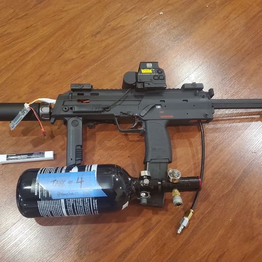 🔥 VFC MP7 AEG - HPA Conversion Kit using P* Jack or F2 or Inferno・ STL ...