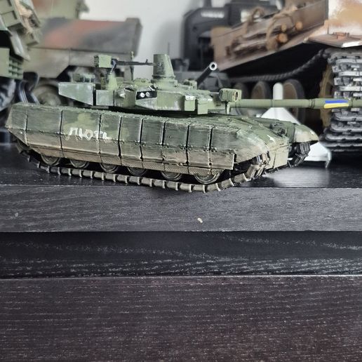 🇺🇦 t-84 bm oplot . ukraine tank full ready to print・3D Print with the ...