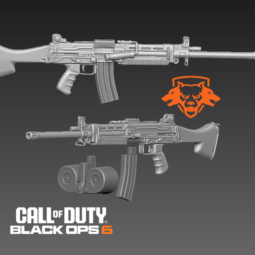 🤙 FENG 82 3d model Call of duty black ops 6 warzone・Archivo 3D para ...