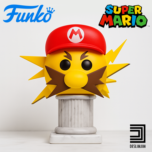 🐉 MARIO BROS ODYSSEY ENERGY BALL FUNKO POP TOYART・ 3D File for 3D ...