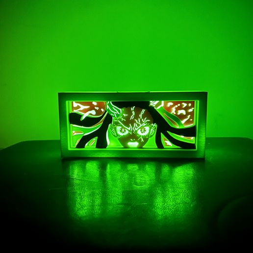 🏢 Nezuko - LED Lightbox - NO AMS NEEDED・ 3D File for 3D printing, CNC ...