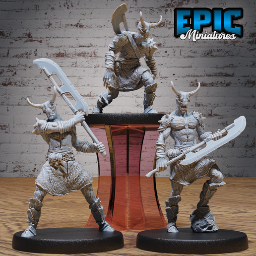3D file Infernal Stalker Set ‧ DnD Miniature ‧ Tabletop Miniatures ...