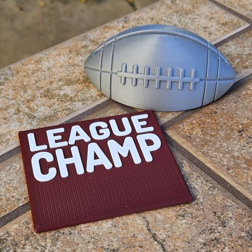 🏈 Football Stand with Signs 🏈・ STL File for 3D printing・Cults