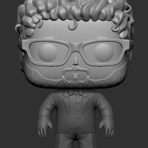 OBJ file Funko Pop Base for 3D Printing 🎲 ・Template to download and 3D ...