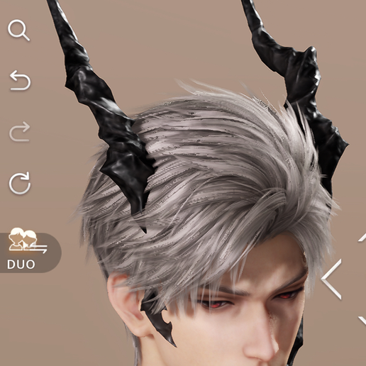 ️‍🔥 Love and Deepspace: Sylus Dragon Horns・ STL File for 3D printing・Cults