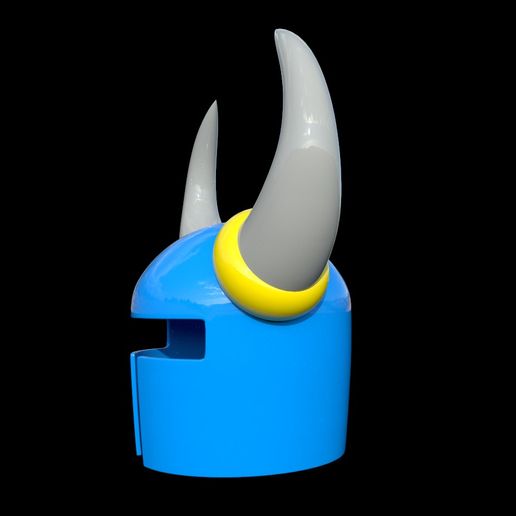 3D file Shovel Knight Helmet 3d digital download 🪖 ・Template to ...