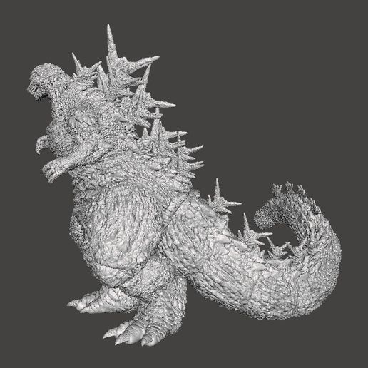 GODZILLA MINUS ONE KAIJU MONSTER MINIATURE GAMES RPG DND・ STL File for ...