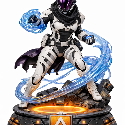 🦸 Wraith apex legends skin voidwalker・ STL File for 3D printing・Cults