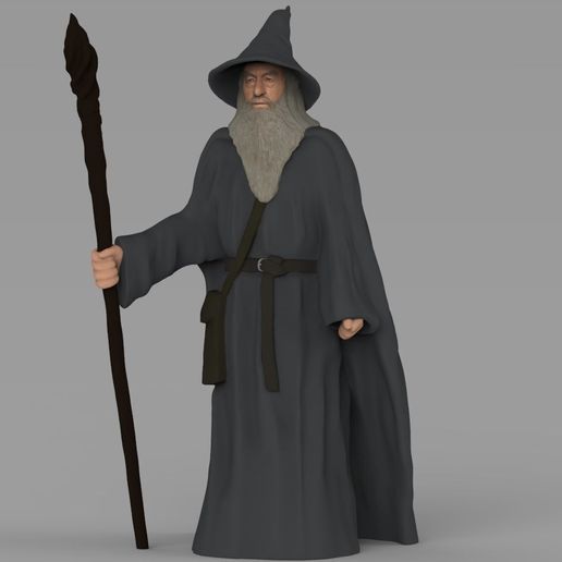 🧙‍♂️ Gandalf the Lord of the Rings Hobbit full color 3D printing・ 3D ...