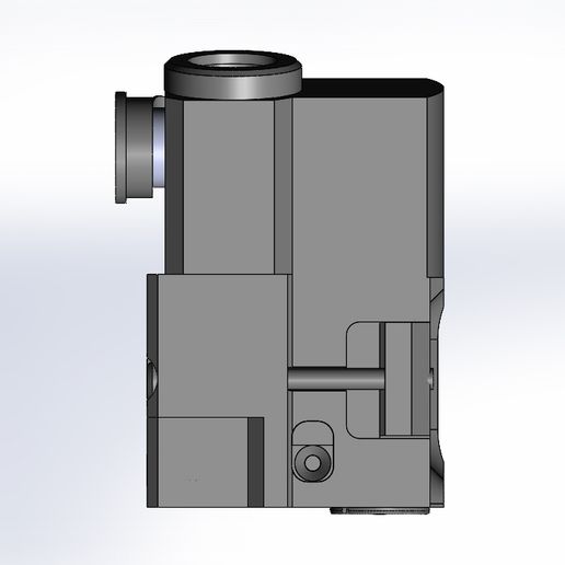 👴 Perst-4k DUMMY laser aim device (old gen) 1:1 SCALE・ STL File for ・Cults
