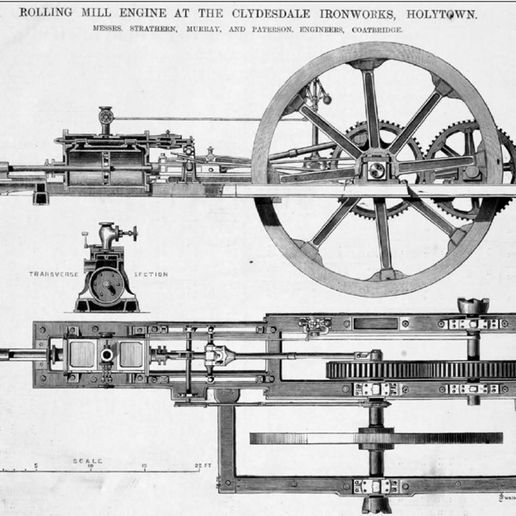 🧞‍♂️ Steel rolling mill engine very large flywheel・ STL File for 3D ...