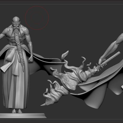 🎨 Yamamoto Genryuusai- Bleach Fan Art・ STL File for ・Cults