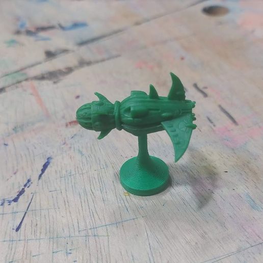 🥈 Eclipse 2nd Dawn perfect Ship Stand・Free STL File for 3D printing・Cults