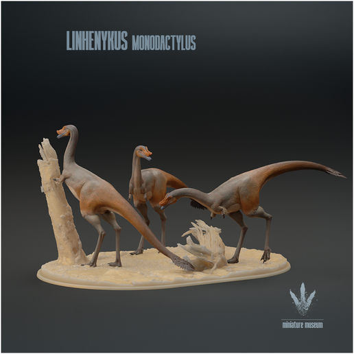 Fichier 3D Linhenykus monodactylus : Foraging 🦎 ・Modèle à imprimer en ...