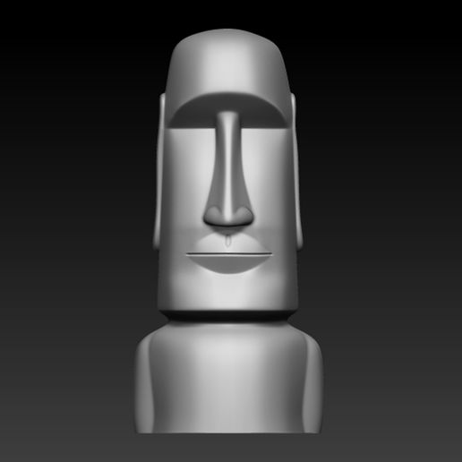 3D file Moai statue 🗿 ・3D printing template to download・Cults