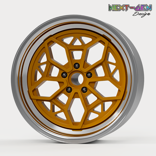 🧑‍🏭 Next-Gen Rim - Felgen Factory Custom 3 Piece Rims (STL FILES)・ STL ...