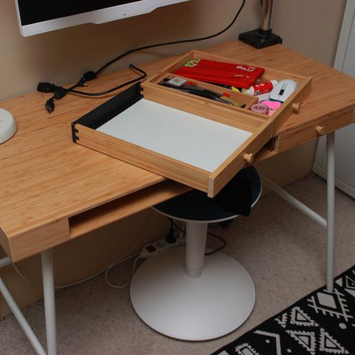 Free STL file IKEA table drawer enlargement 📓 ・3D printing model to ...