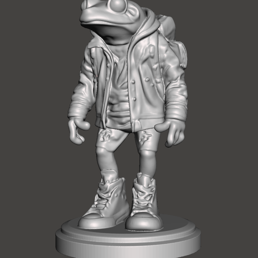 🐸 D35 wandering frog・ STL File for 3D printing・Cults