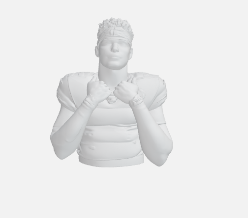 🎲 Patrick Mahomes - Figure・ OBJ File for 3D printing・Cults