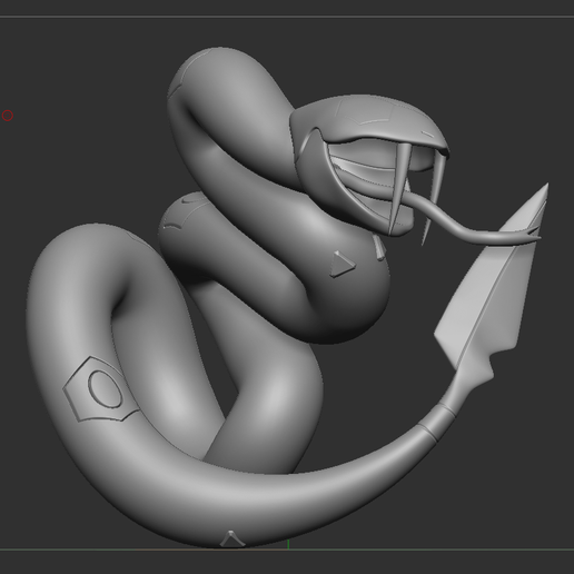 🐉 Modelo Seviper・Archivo STL para Impresión 3D・Cults