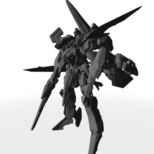 🤖 Mecha BREAK - Skyrider [Resin].・ STL File for 3D printing・Cults