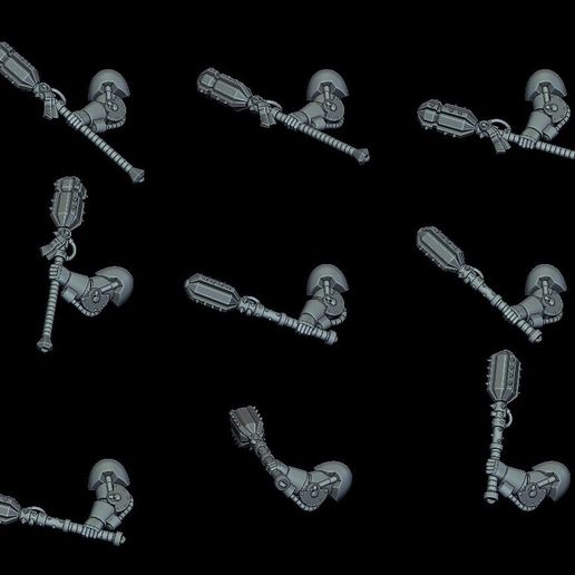 3D file Nightwing Crusaders weapon pack2 🔫 ・3D printable model to ...