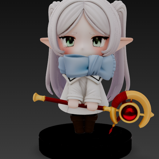 👾 Frieren poket mini frieren・ 3D File for 3D printing・Cults
