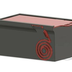 Free STL file Spring Ratcheting Lock Box・Template to download and 3D ...