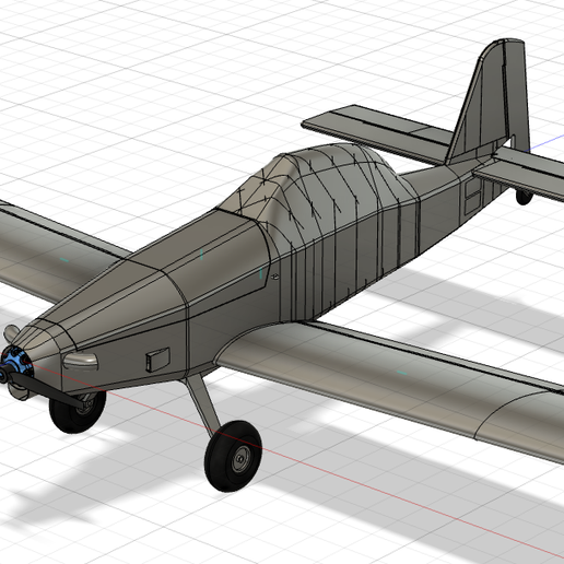 🛩️ RC AT802 CROP DUSTER PLANE 1000MM WINGSPAN V1・ STL File for 3D ...