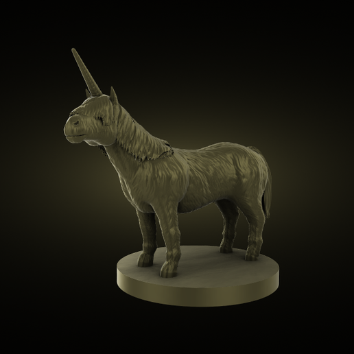 🦄 Unicorn・Free STL File for ・Cults