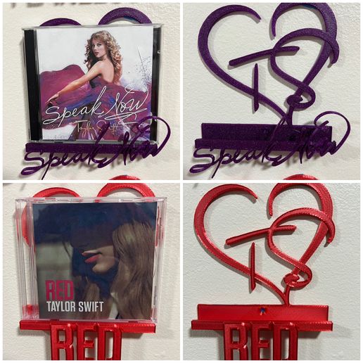 20+ Taylor Swift inspired STLs - All 12 Albums plus 3 bonus files Plus ...