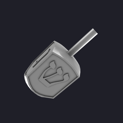 🇪🇺 dreidel 3D MODEL・ 3D File for 3D printing・Cults