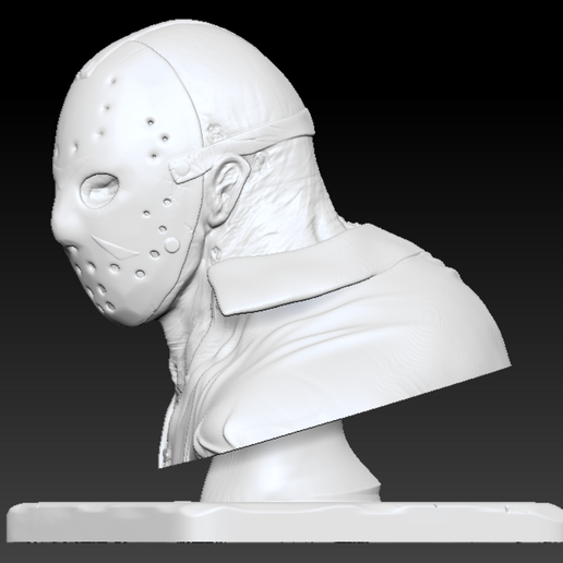 👤 Jason Voorhees bust・ STL File for 3D printing・Cults