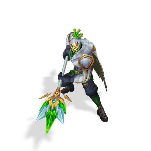 STL file Prestige Conqueror Jax League of Legends 3D print model 🦸 ・3D ...