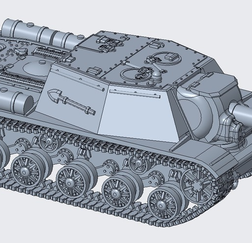 🪖 KV Tank Expansion (Redone)・Free 3D File for ・Cults